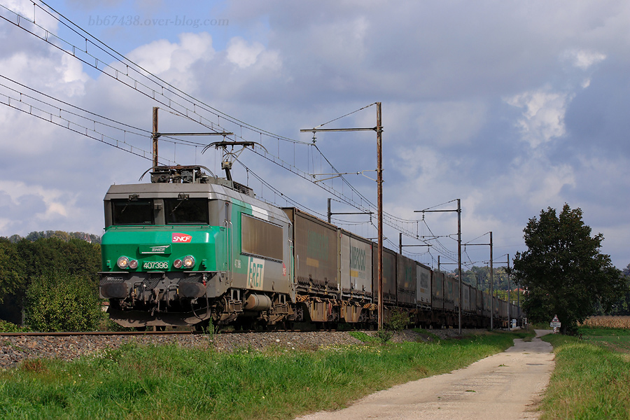 Photos-de-Trains.net :: BB 7396 sur fret Ambrogio